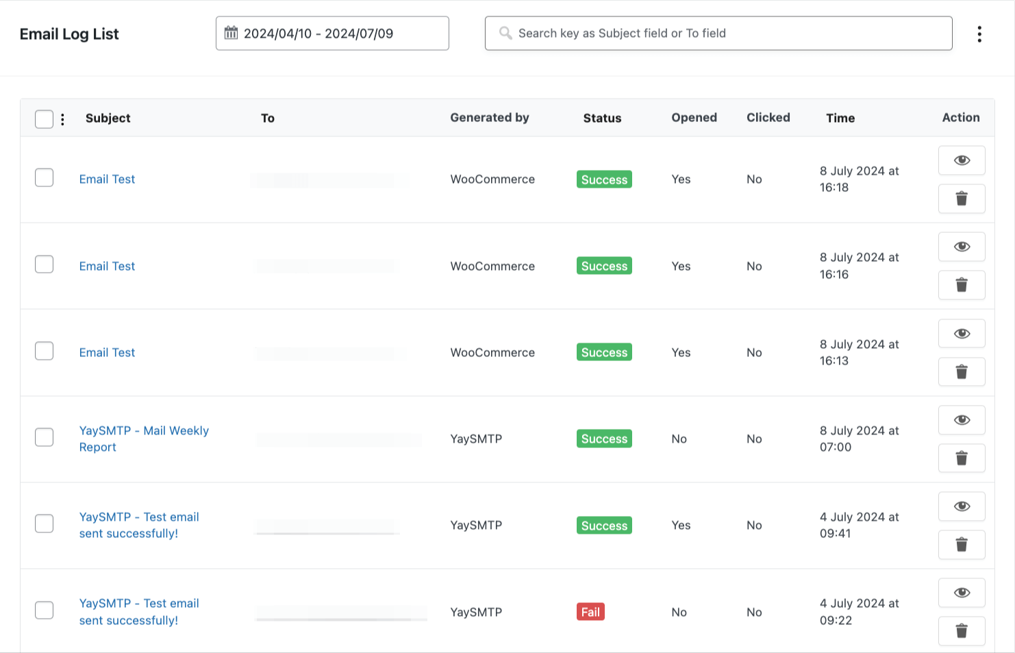 How To Audit And Export WordPress Email Log (100% Free)