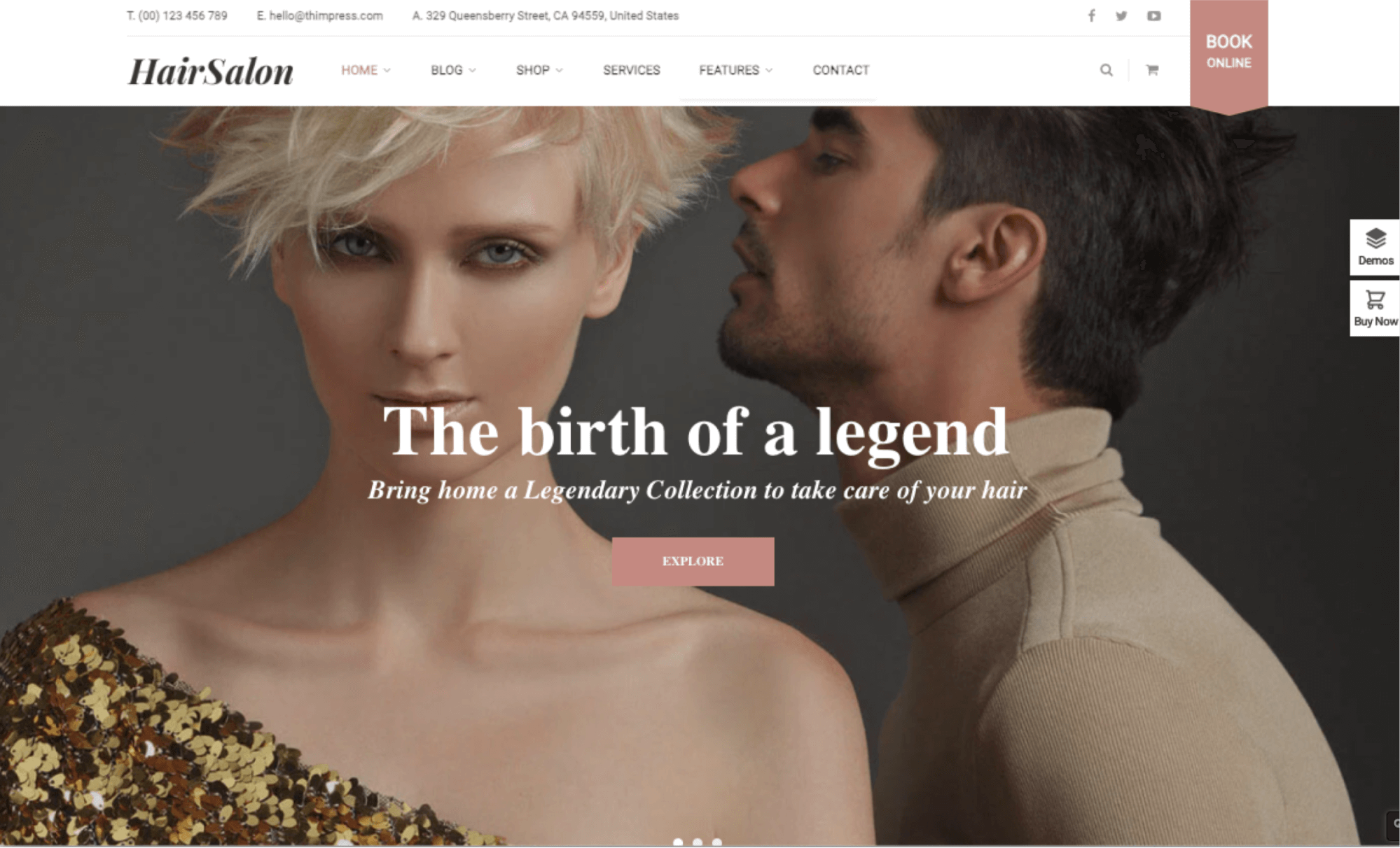 Best Hair Salon Reservation Themes for WordPress